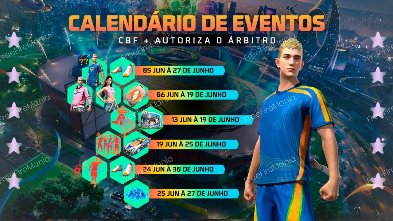 Calendário Semanal Free Fire: eventos de hoje, amanhã e próximos dias ...