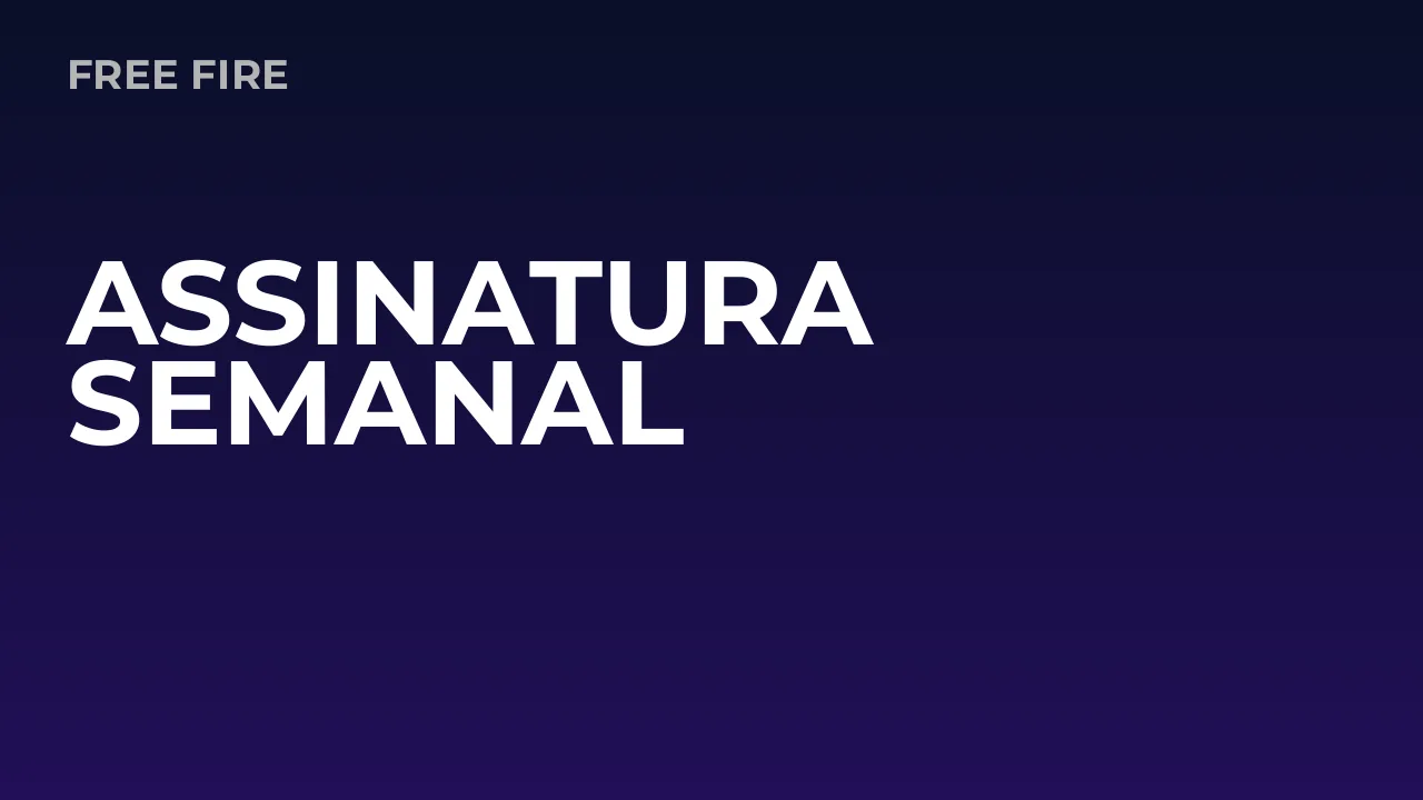 Assinatura Semanal no Free Fire: como conseguir, raridade e detalhes ...
