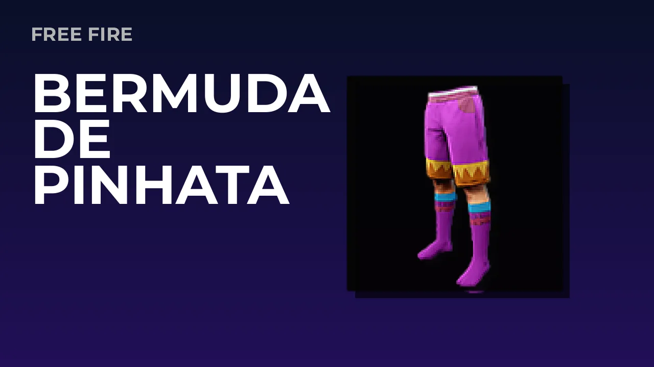 Bermuda de Pinhata no Free Fire: como conseguir, raridade e detalhes ...