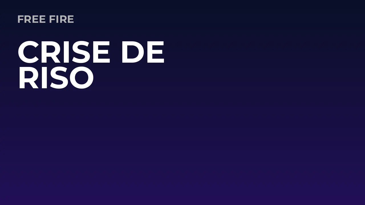 Crise de Riso no Free Fire: como conseguir, raridade e detalhes (2026 ...