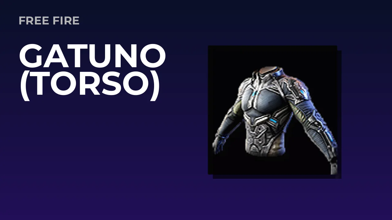 Gatuno (Torso) no Free Fire: como conseguir, raridade e detalhes (2026 ...