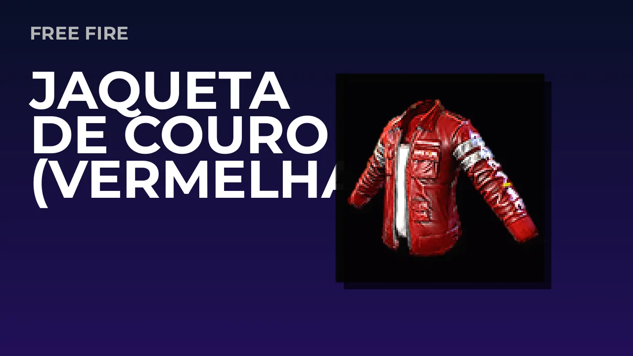 Jaqueta de Couro (Vermelha) no Free Fire: como conseguir, raridade e ...