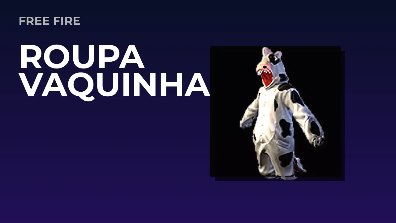 Roupa Vaquinha no Free Fire: como conseguir, raridade e detalhes (2026 ...