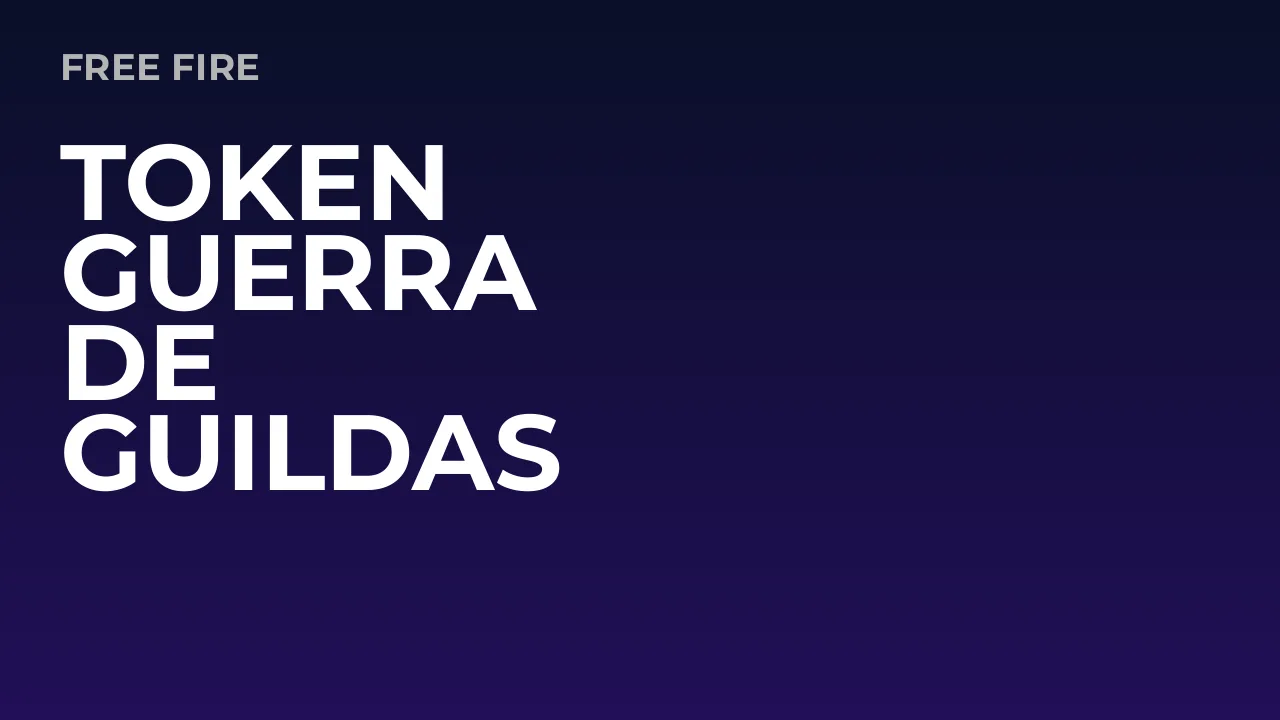 Token Guerra de Guildas no Free Fire: como conseguir, raridade e ...