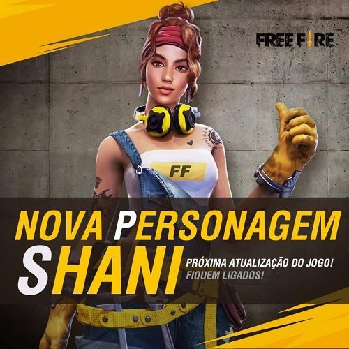 Nova Personagem Shani no Free Fire | Free Fire Mania