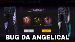 Calça Angelical Roxa no Free Fire: Garena distribui grátis | Free Fire ...